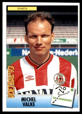 Panini Voetbal 93 (Netherlands) Michel Valke Sparta No. 112 | eBay