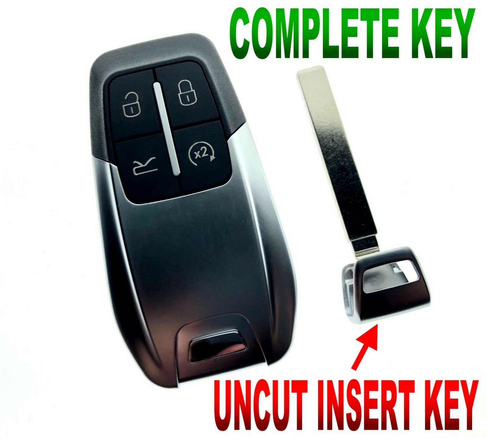 SUPERCAR KEY FOR ACURA REMOTE SMART Proximity FOB KEYLESS ENTRY CHIP ...