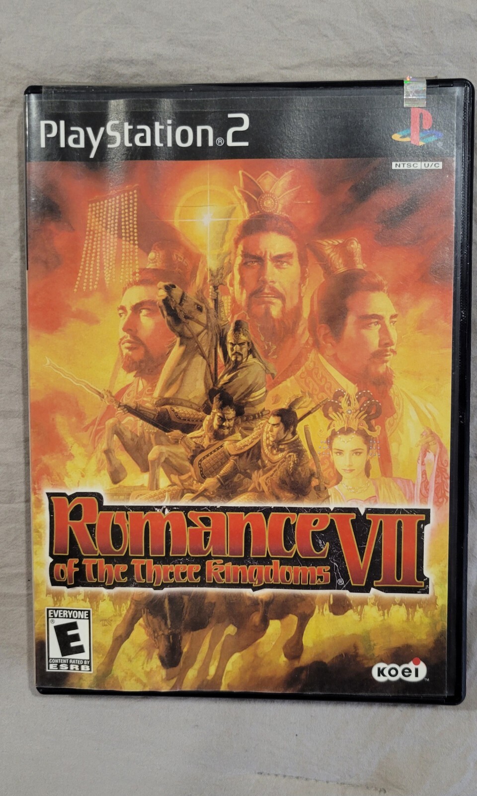 Romance of the Three Kingdoms VII Sony PlayStation 2 PS2 Complete CIB ...