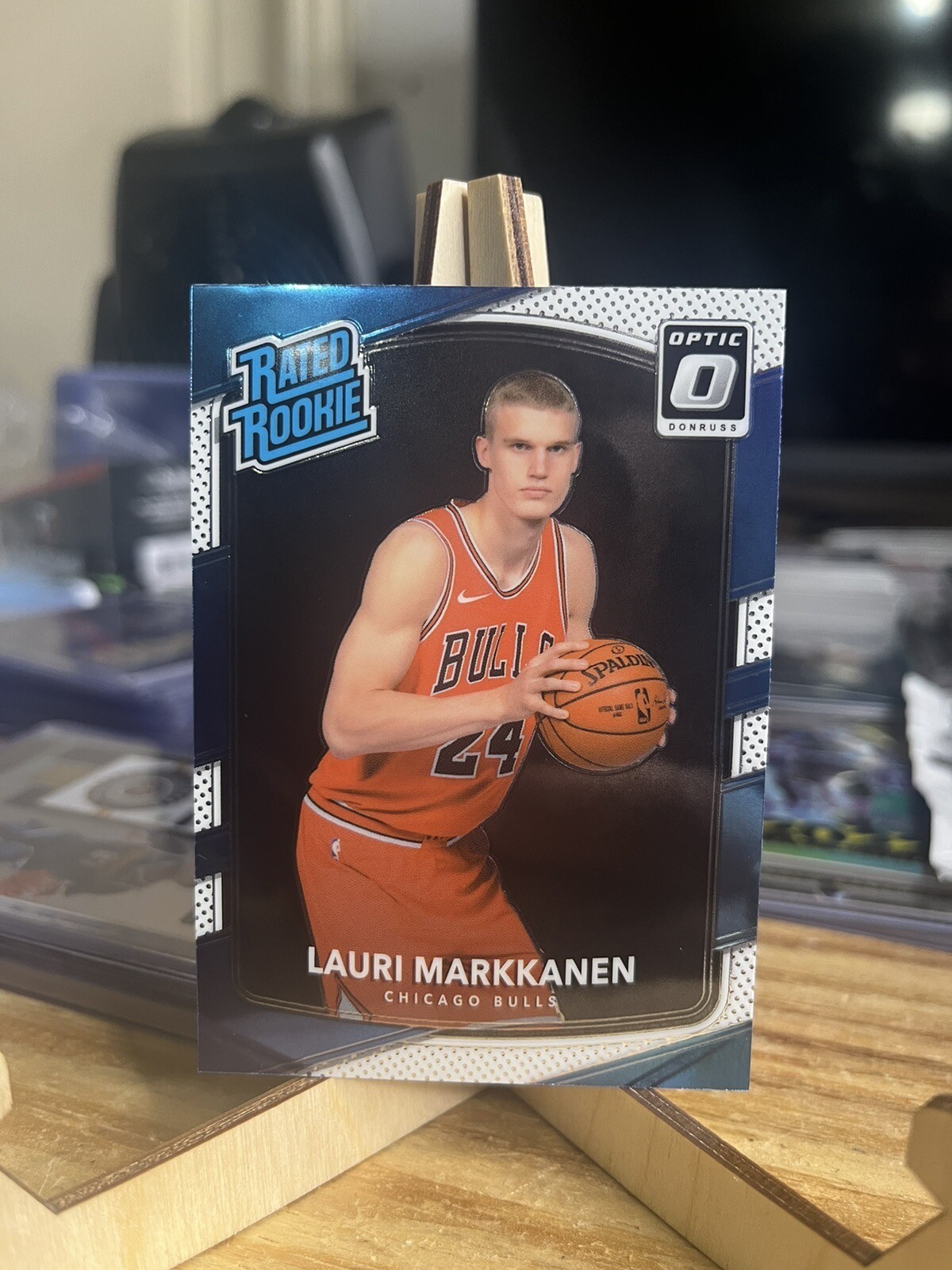 LAURI MARKKANEN 2017-18 Panini Donruss Optic Base Card #159 RC Jazz | eBay