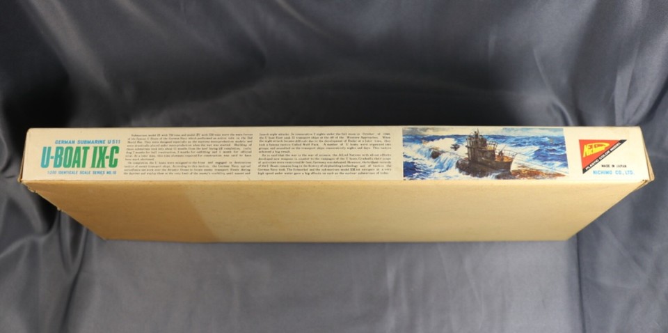 Nichimo German Submarine U 511 U-Boat Type IX-C Wolfpack 1/200 Model ...