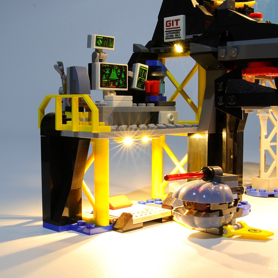 LED Light Kit For Ninjago Movie Garmadon's Volcano Lair LEGOs 70631 ...