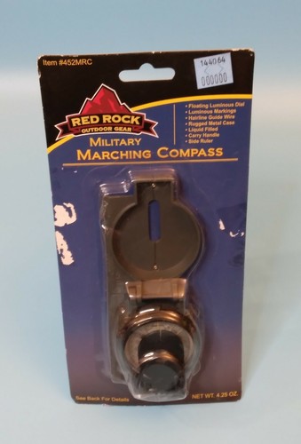Red Rock Outdoor Gear Military Marching Compass | eBay
