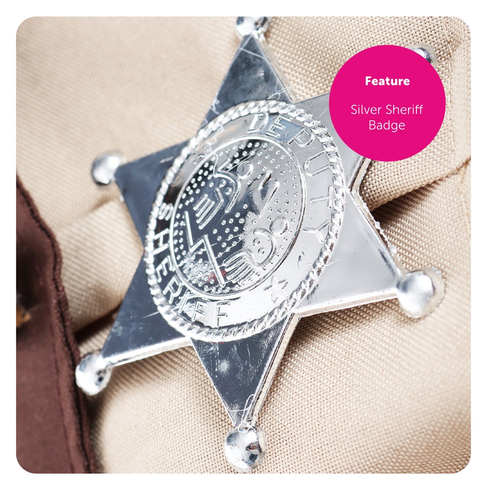 ADULTS SHERIFF COP COSTUME HALLOWEEN FANCY DRESS AMERICAN POLICE ...