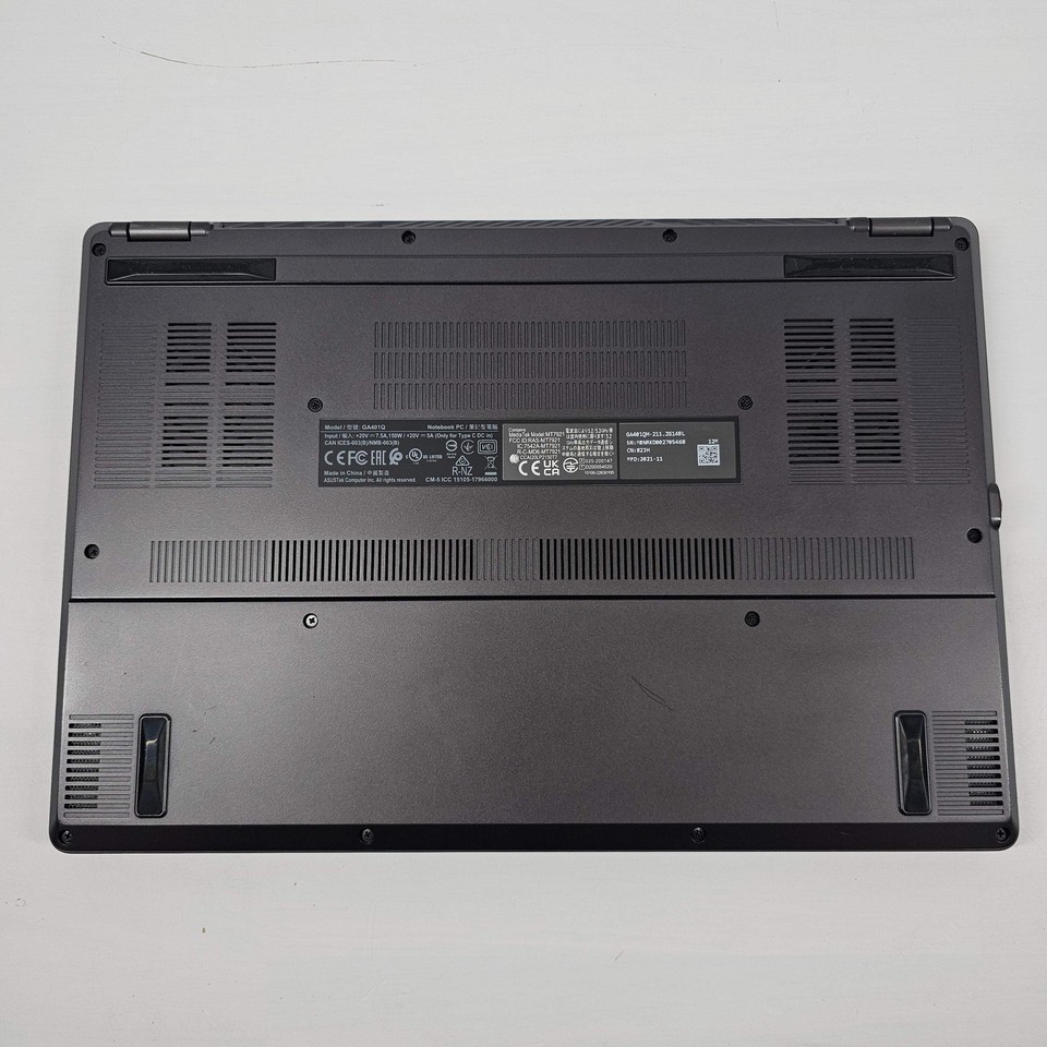 ASUS ROG Zephryus GA401Q 14" Ryzen 7 5800H 3.2GHz 16GB RAM 512GB SSD ...