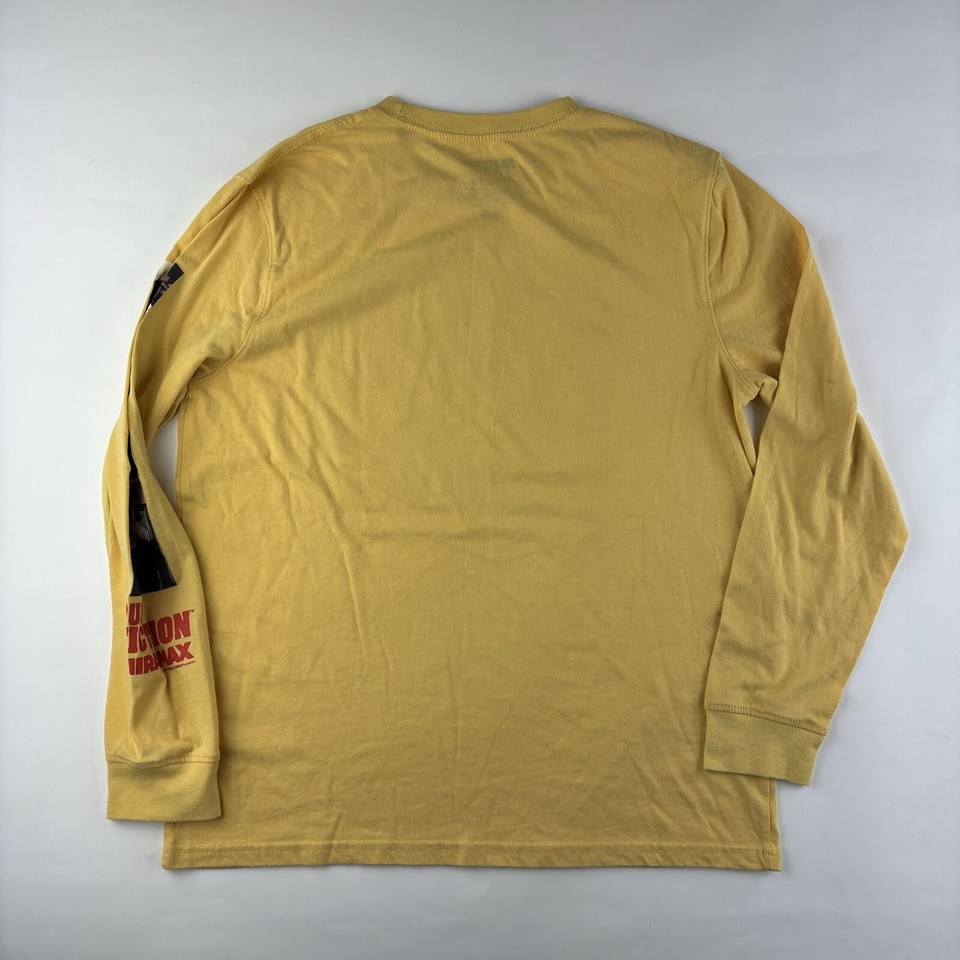 Quentin Tarantino Pulp Fiction Yellow Long Sleeve Miramax Official ...