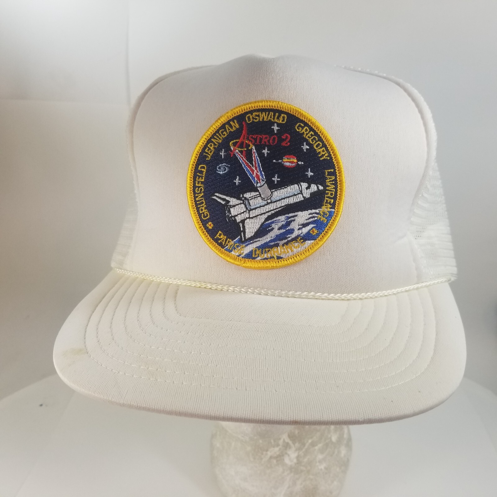 Space Shuttle Astro 2 Patch Snapback Cap Hat Trucker … - Gem