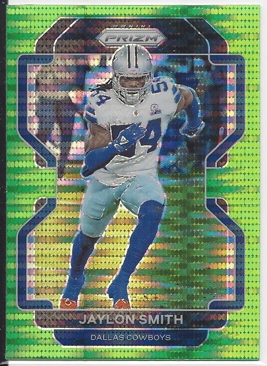 Jaylon Smith Green Pulsar 2021 Prizm Football | eBay