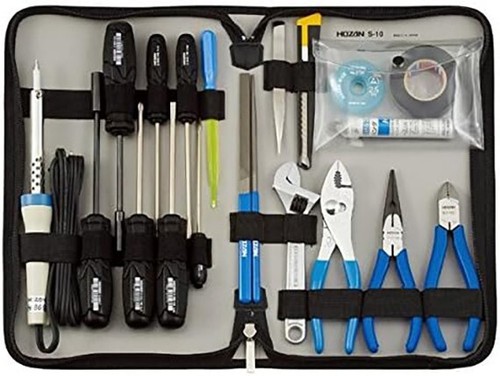 HOZAN S-10(230V) 20-pc Set Including Soldering Tool New Made in Japan ...