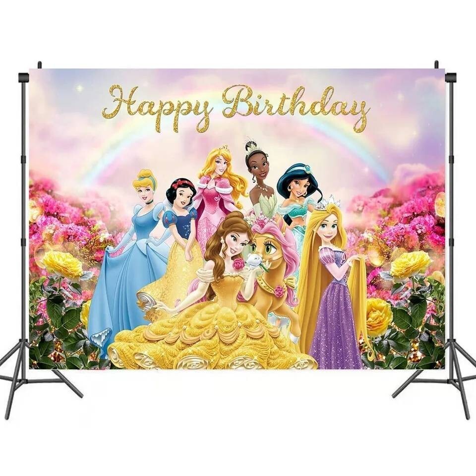 Princess 7th Birthday Background