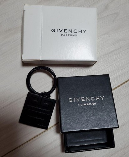 GIVENCHY PERFUMES Black Logo Key Ring Chain Novelty Not For Sale New | eBay