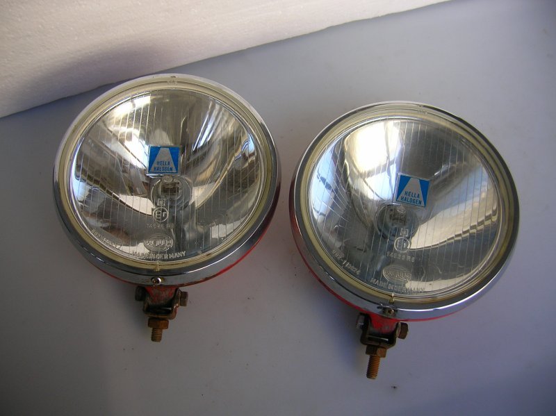HELLA 192 DRIVING LIGHTS FOG LAMPS BMW 2002 02 MERCEDES VOLKSWAGEN ...