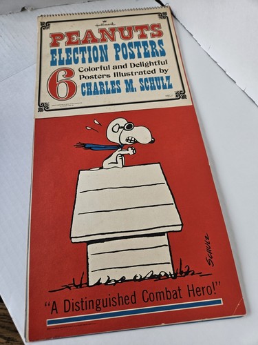 Peanuts / Hallmark Election Posters - 6 Posters Designed By Charles M ...