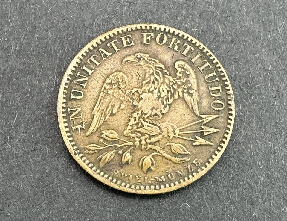 General Washington Token Medal In Unitate Fortitudo Spiel Munze | eBay