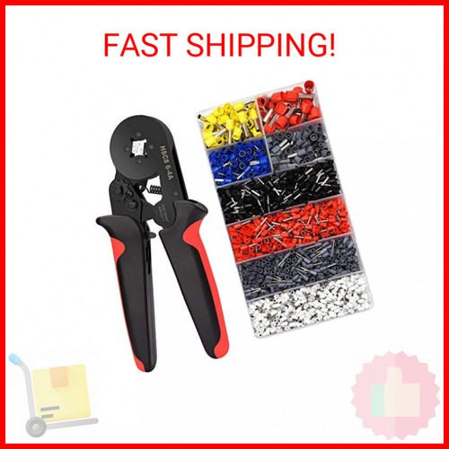 Ferrule Crimping Tools Wire Pliers - 1800 PCS Wire Ferrules with ...