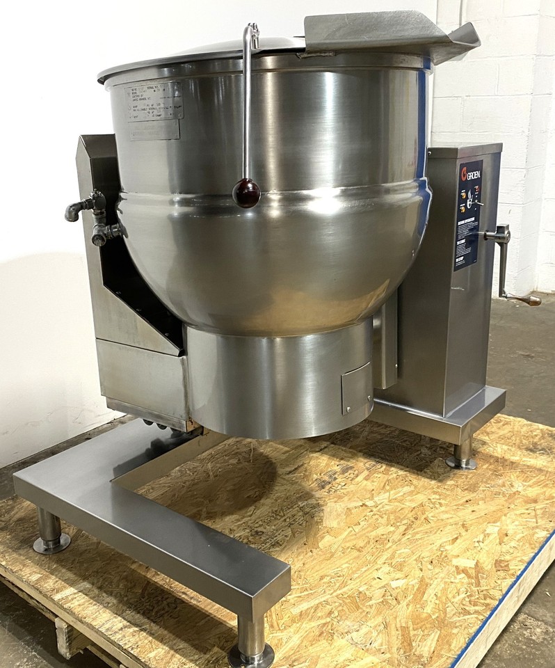 Groen (DH/1-40) 40 Gallon, Natural Gas, Tilting Kettle (Refurbished w ...