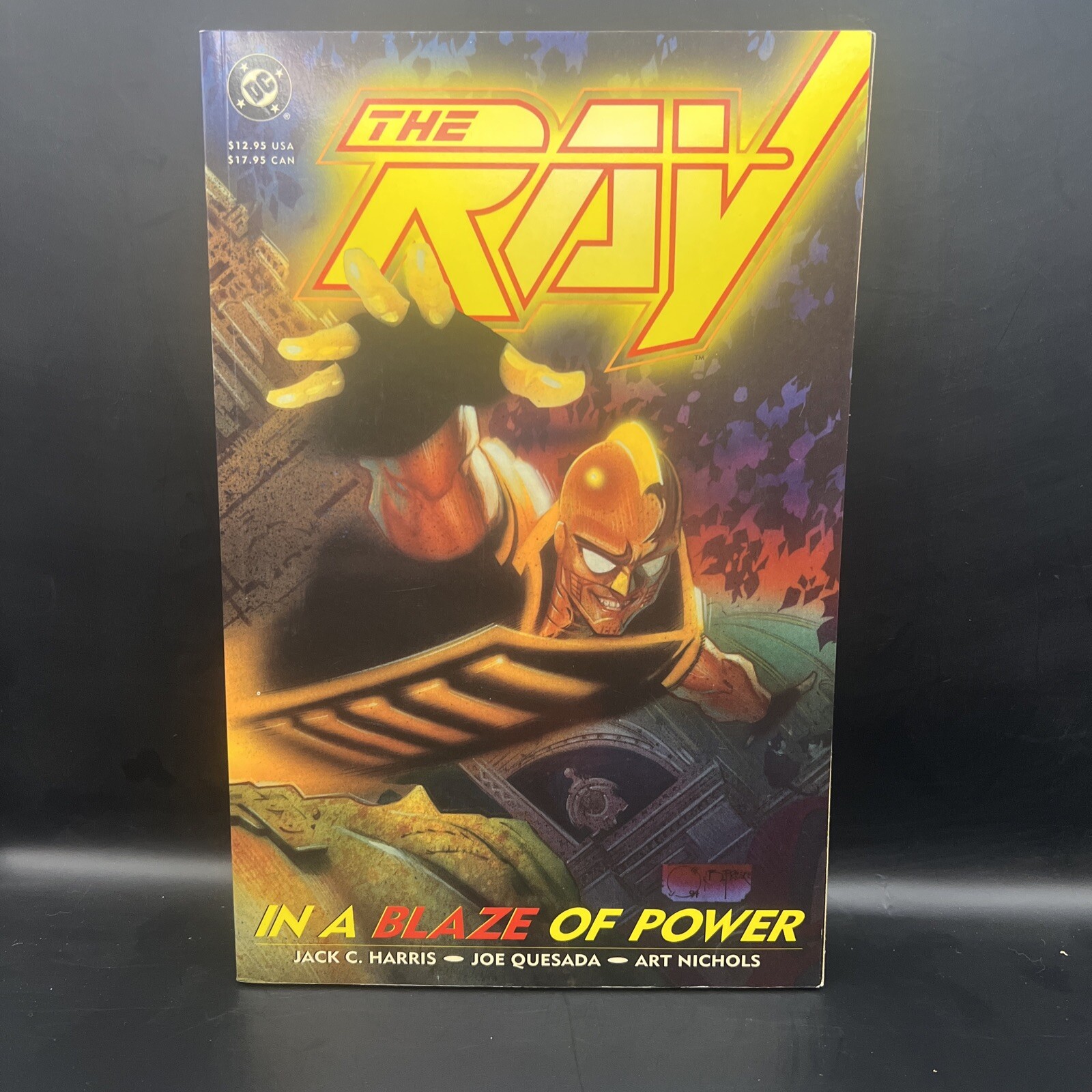 1994 The Ray In A Blaze Of Power SC TPB Joe Quesada DC Comics 🔥🔥 | eBay