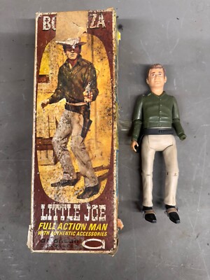 Bonanza Little Joe Cartwright Movable Cowboy Action Figure TV Show Box ...