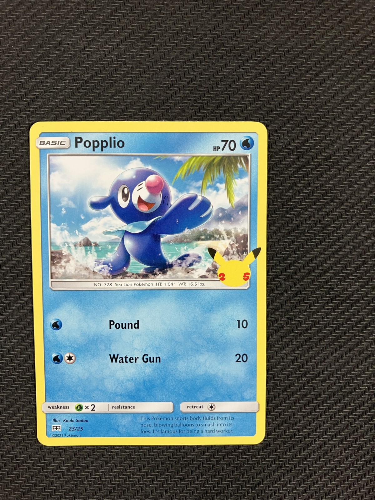 1x Popplio 23/25 McDonald's Promos 2021 Pokemon TCG Card NM | eBay