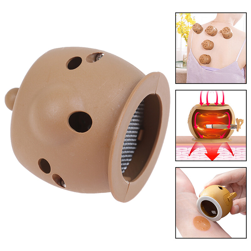 Moxibustion Box Chinese Moxa Sticks Burner Heating Massage Acupuncture ...