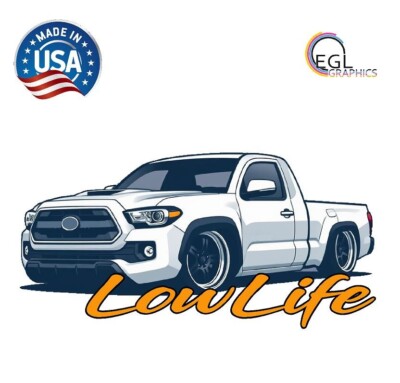 Lowlife Minitruck Decal Sticker , Air ride Bagged Low Life rider ...