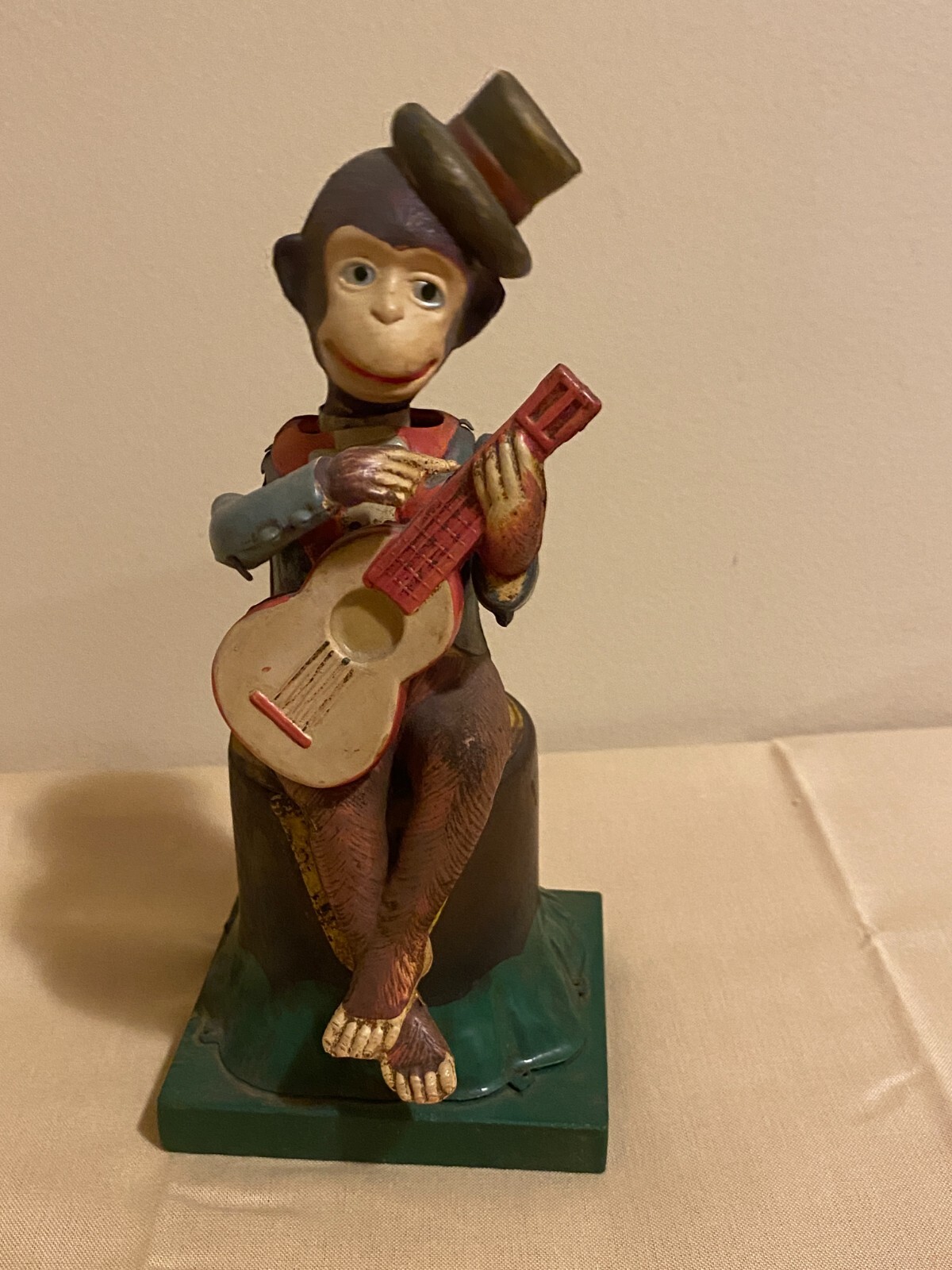 Vintage Alps Shoji Wind-up Plink-Plink Guitar Monkey Toy ak-54 | eBay