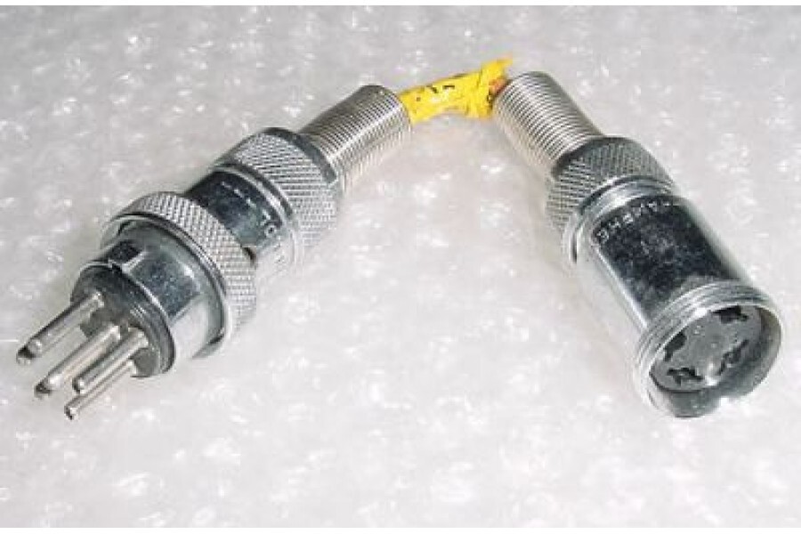 Aircraft Amphenol Avionics Plug Connector Jumper Cable | eBay