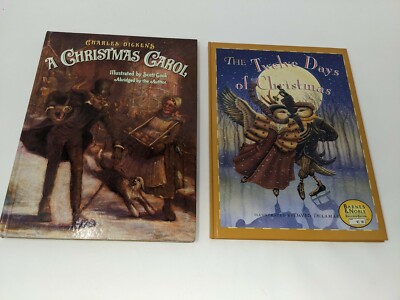 A Christmas Carol + The 12 Days of Christmas - 2 Book Bundle (Hardback ...
