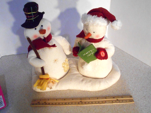 Hallmark Jingle Pals Caroling Snowmen Animated Singing Motion Plush ...