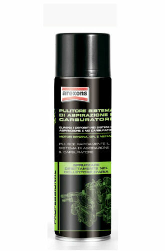 Spray 500 ml Pulitore Sistemi Aspirazione Carburatori Motori BENZINA ...