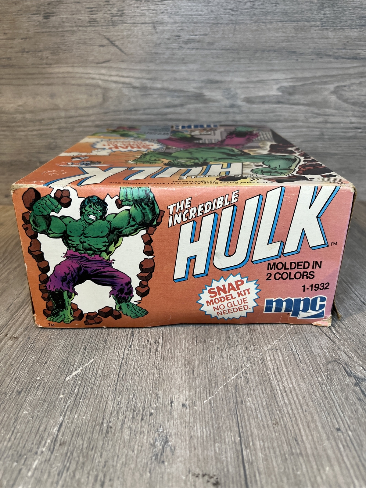 Vintage 1978 Incredible Hulk-Rare MPC Model | eBay