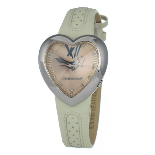 Chronotech Womens Analogue Quartz Watch with Leather Strap CT7688M-05 ...