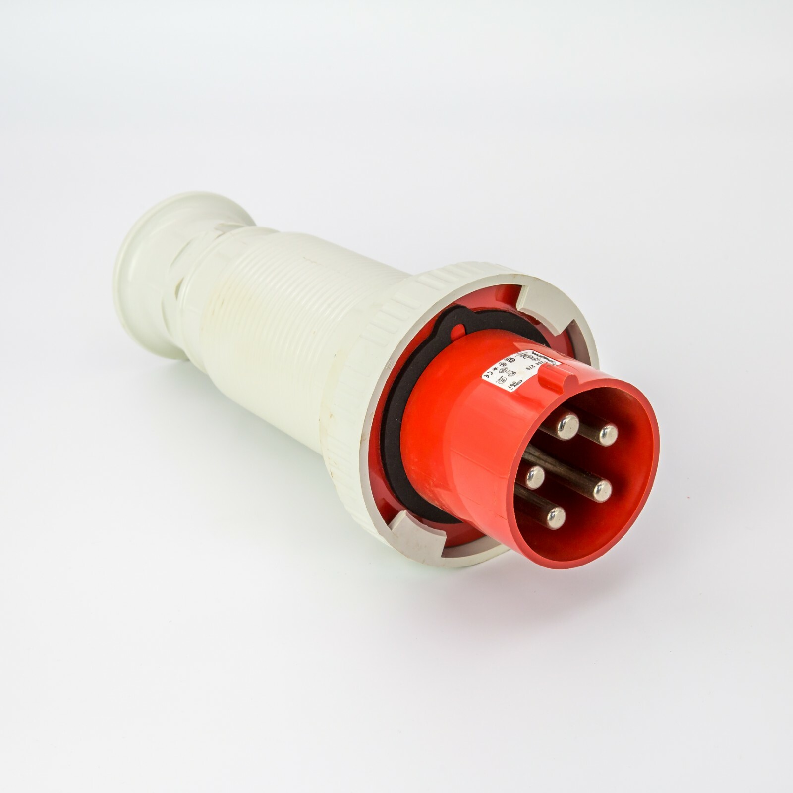 WALTHER 415V 5 PIN RED INDUSTRIAL PLUGS SOCKETS PANEL IP44 IP67 16A 32A ...