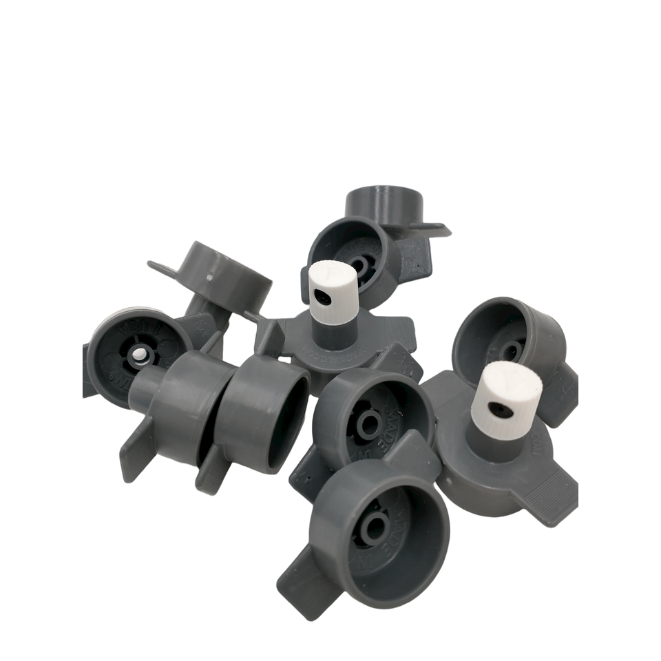 Uprok 2 finger wing adapters convert male spray paint cans to female | eBay