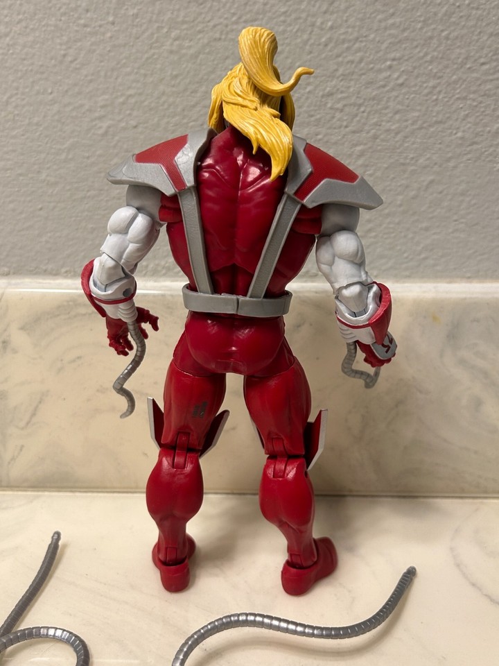 Marvel Legends Omega Red Figure Sauron BAF COMPLETE X-Men | eBay
