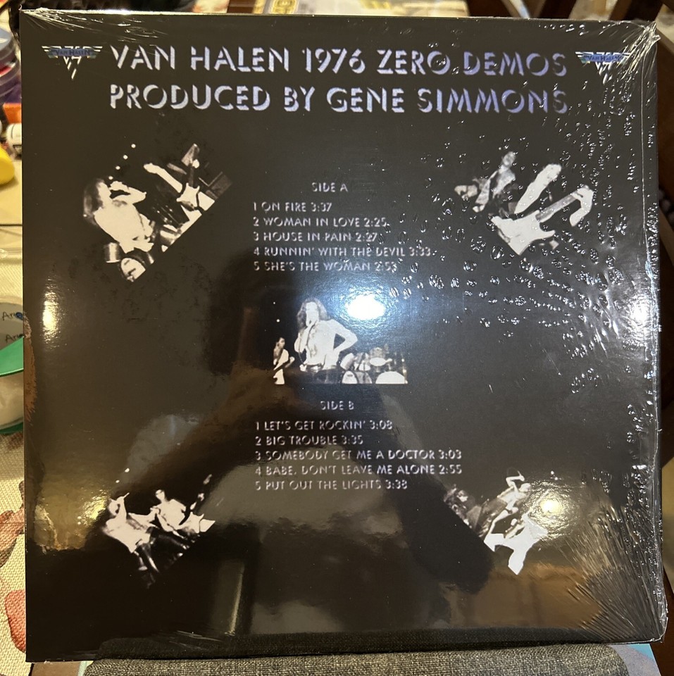 Van Halen Zero Demos Coloured Vinyl New & SEALED | eBay