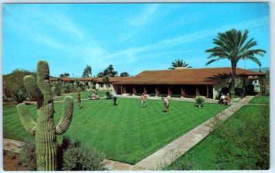WICKENBURG, AZ Putting Green RANCHO de los CABALLEROS Dude Ranch 1968 ...