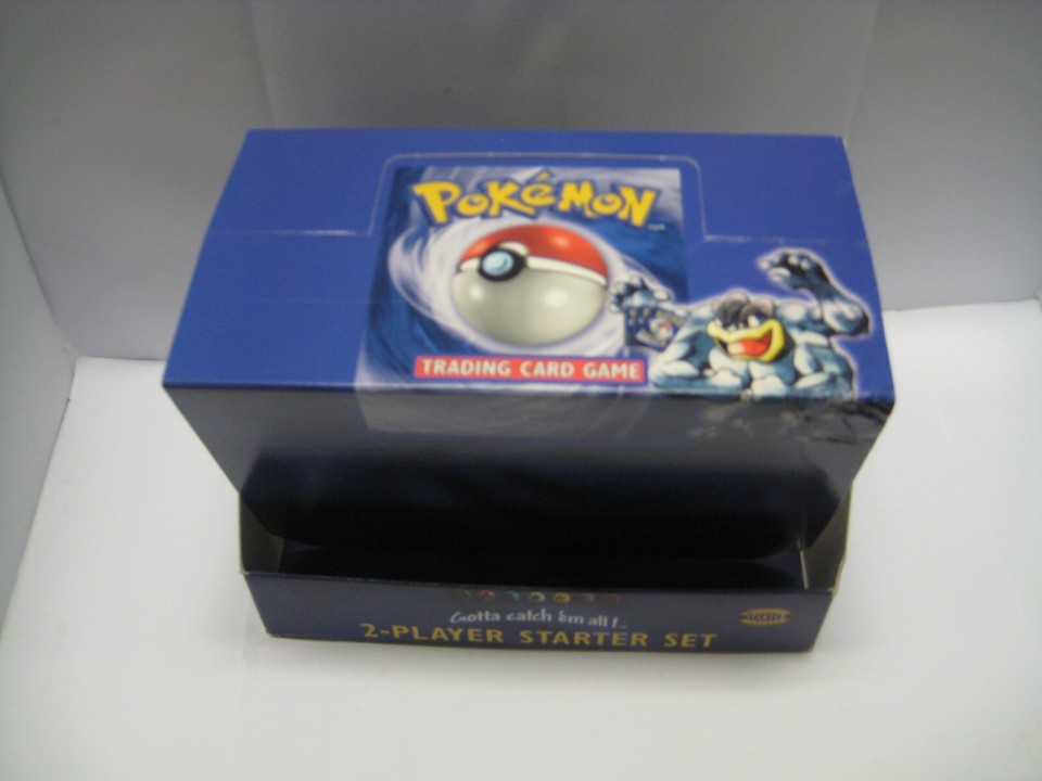ORIGINAL 1999 POKEMON BASE SET EMPTY THEME DECK BOX VERY RARE FREE ...