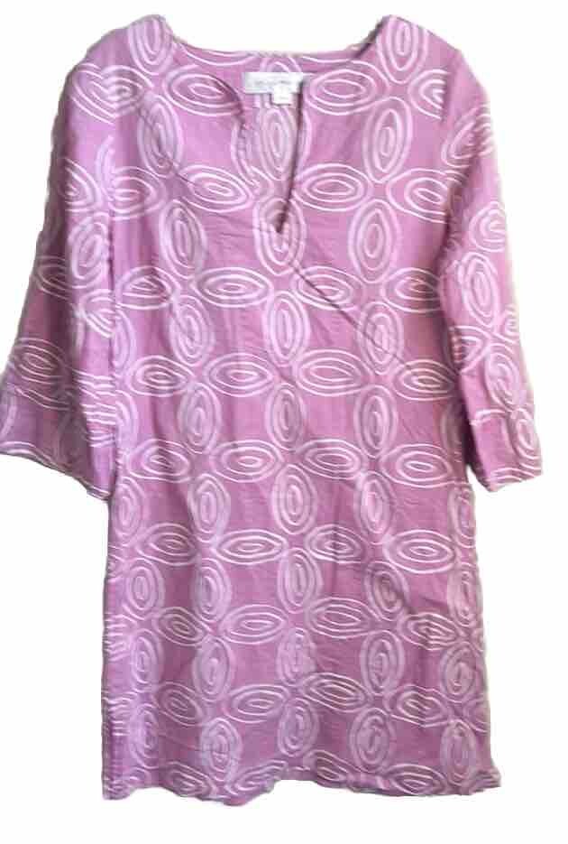 Lesley Evers Kaftan Tunic Dress Resort Wear S | eBay