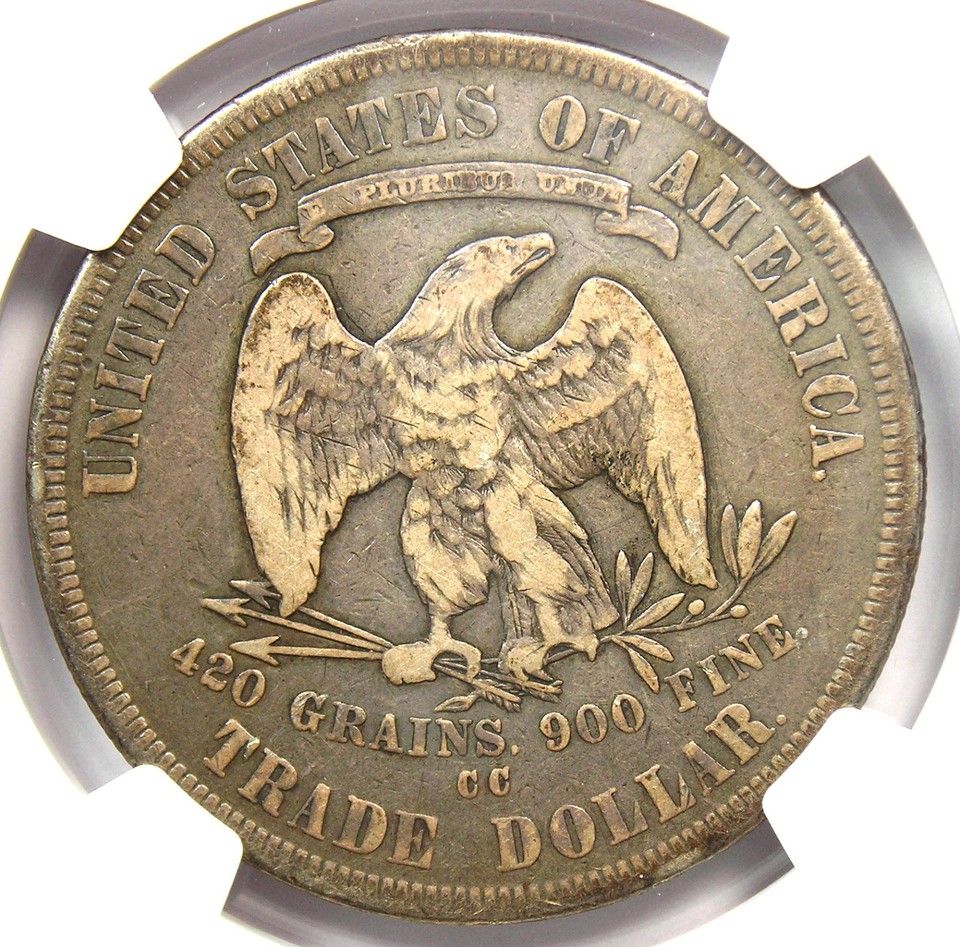1878-CC Trade Silver Dollar T$1 - NGC Fine Details - Rare Carson City ...
