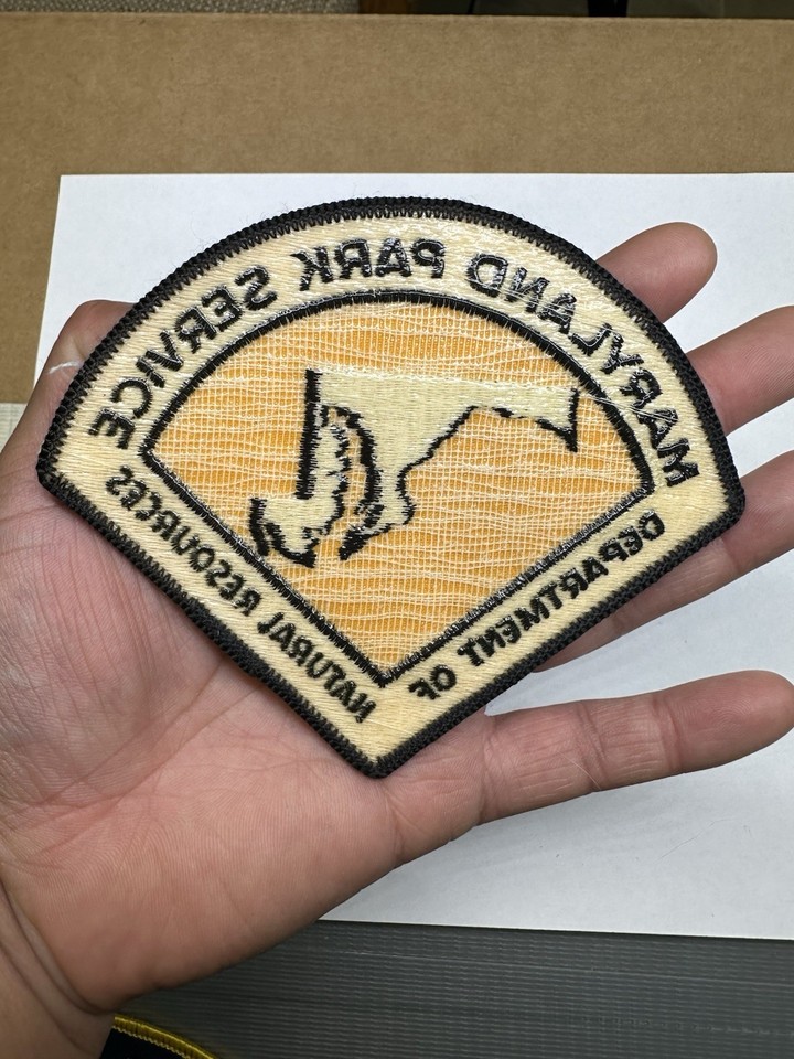 Maryland Park Service Department of Natural Resources Patches | eBay