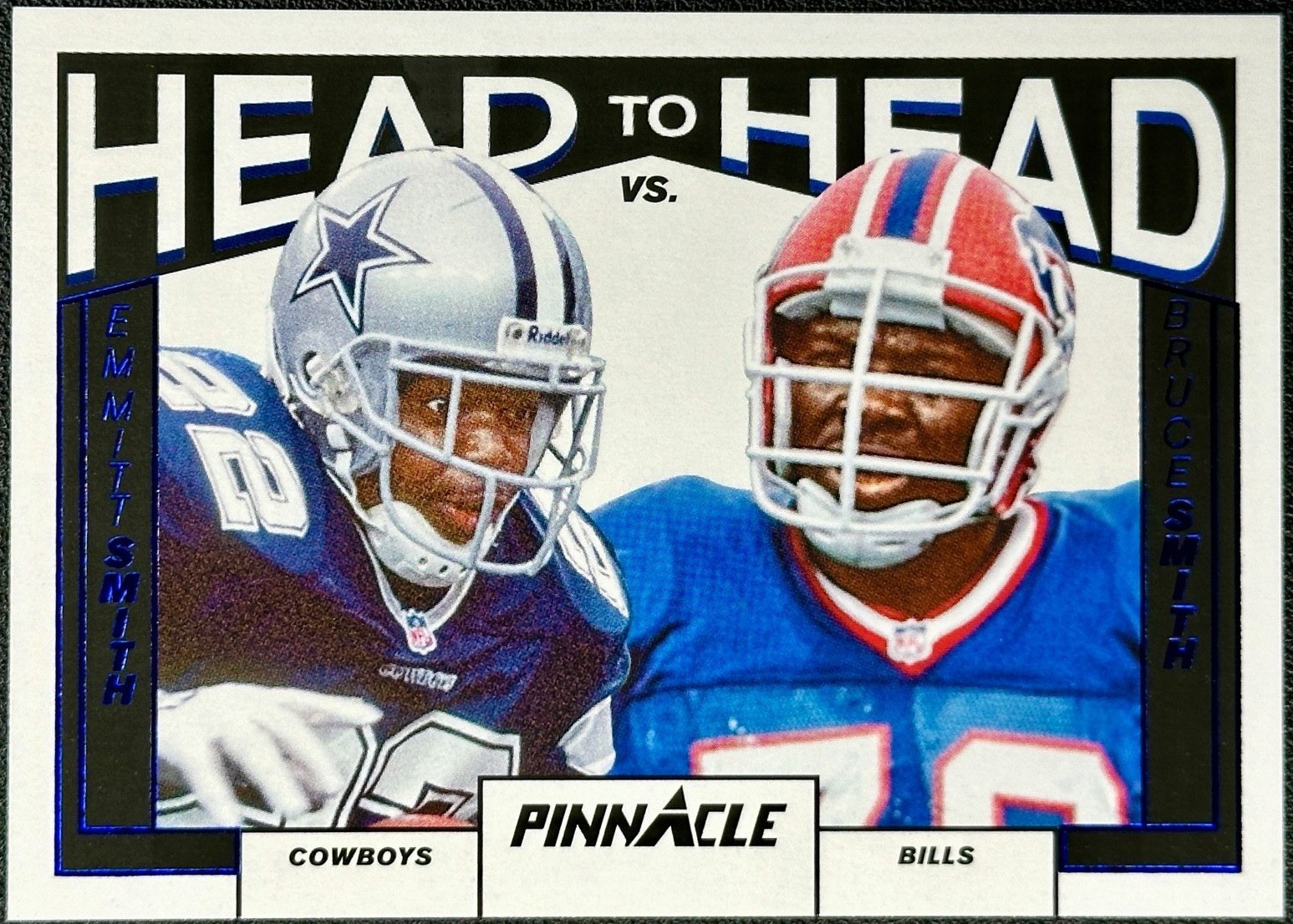 2024 Panini Encore - Head to Head Emmitt Smith, Bruce Smith #13 Blue ...