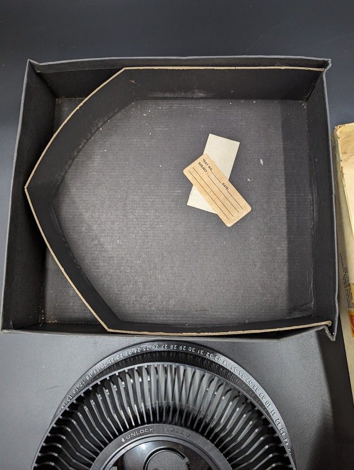 Kodak Ektagraphic Universal Slide Tray Holds 140 Slides VINTAGE | eBay