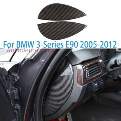 For BMW 3-Series E90 2005-2012 Real Carbon Fiber Dashboard Both Sides ...