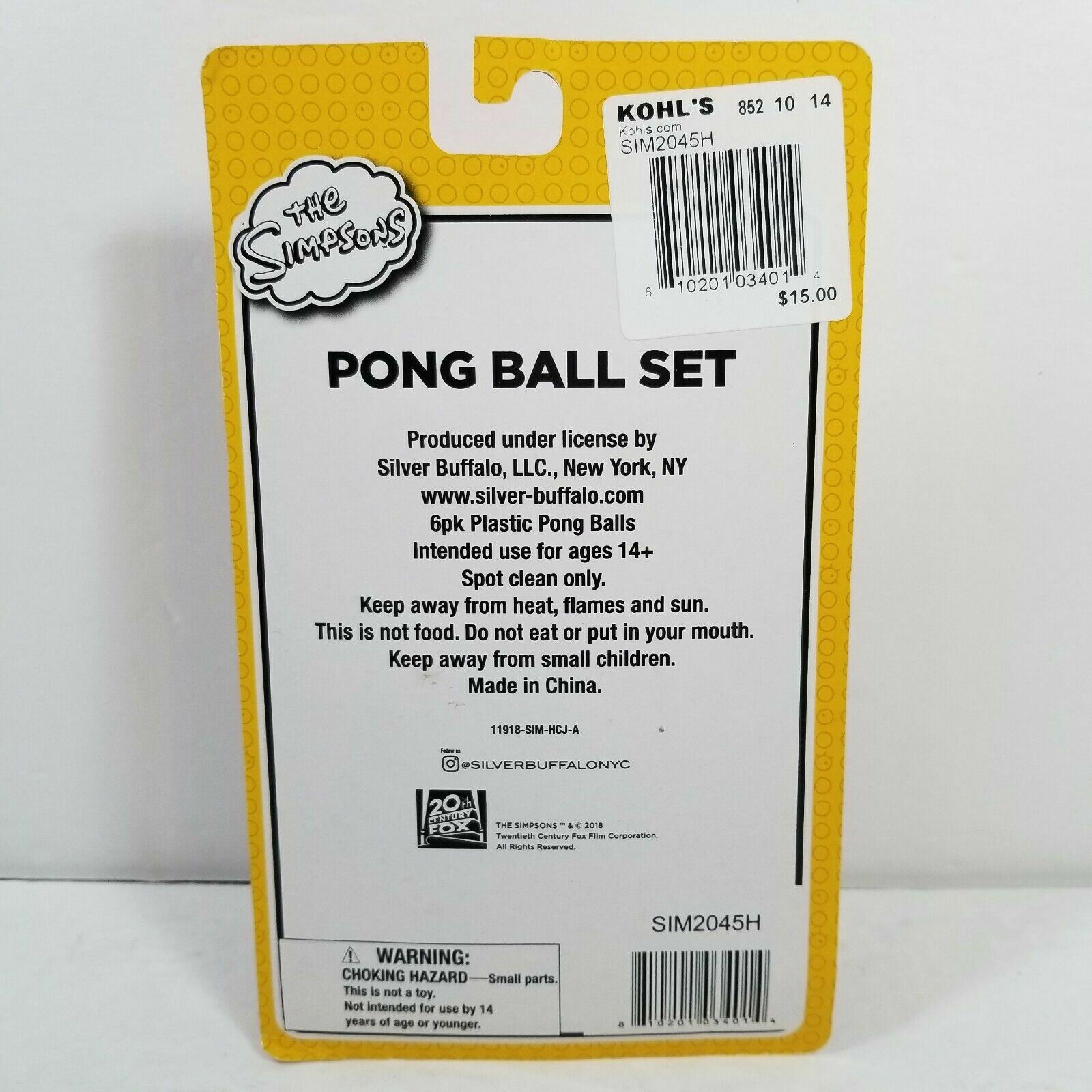The Simpsons Homer Duff Beer 6 Ping Pong Ball Table Set Table Tennis ...