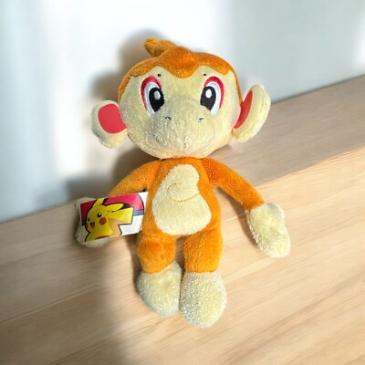 Pokemon Plush Chimchar Fire Type Monkey Nintendo Figure Mini Stuffed ...