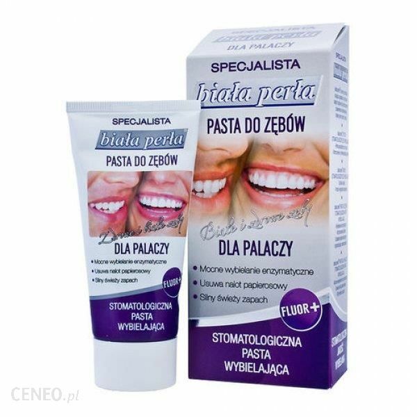 BIALA Perla Toothpaste for Smokers 75ml Pasta Do Zebow DLA Palaczy for ...