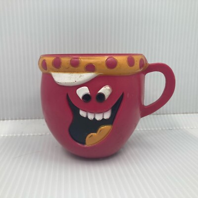 Vintage 1970 Pillsbury Funny Face Loud Mouth Punch Plastic Cup Kool Aid ...