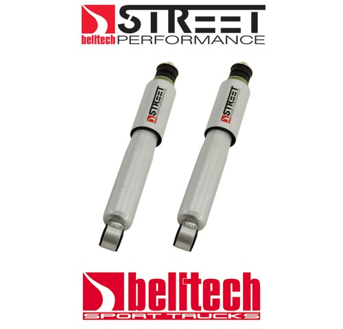 89-97 Ford Ranger 2WD Street Performance Front Shocks for 2" to 5" Drop ...