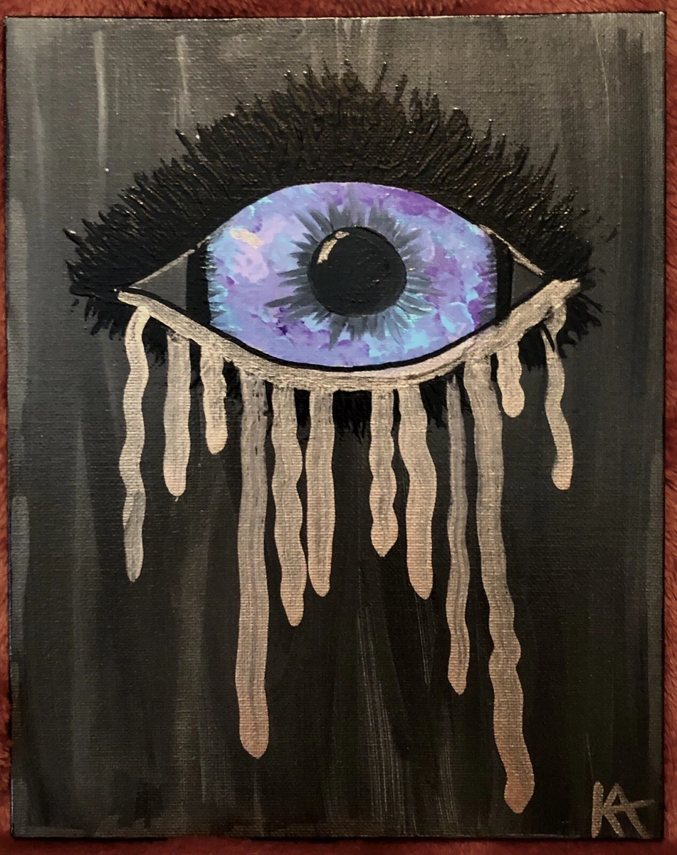 Eye Crying Painting